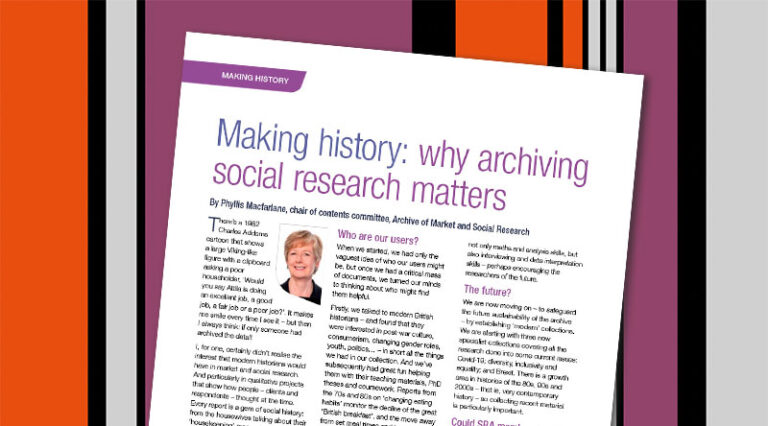 Research Matters article: Phyllis Macfarlane explains the value of the ...